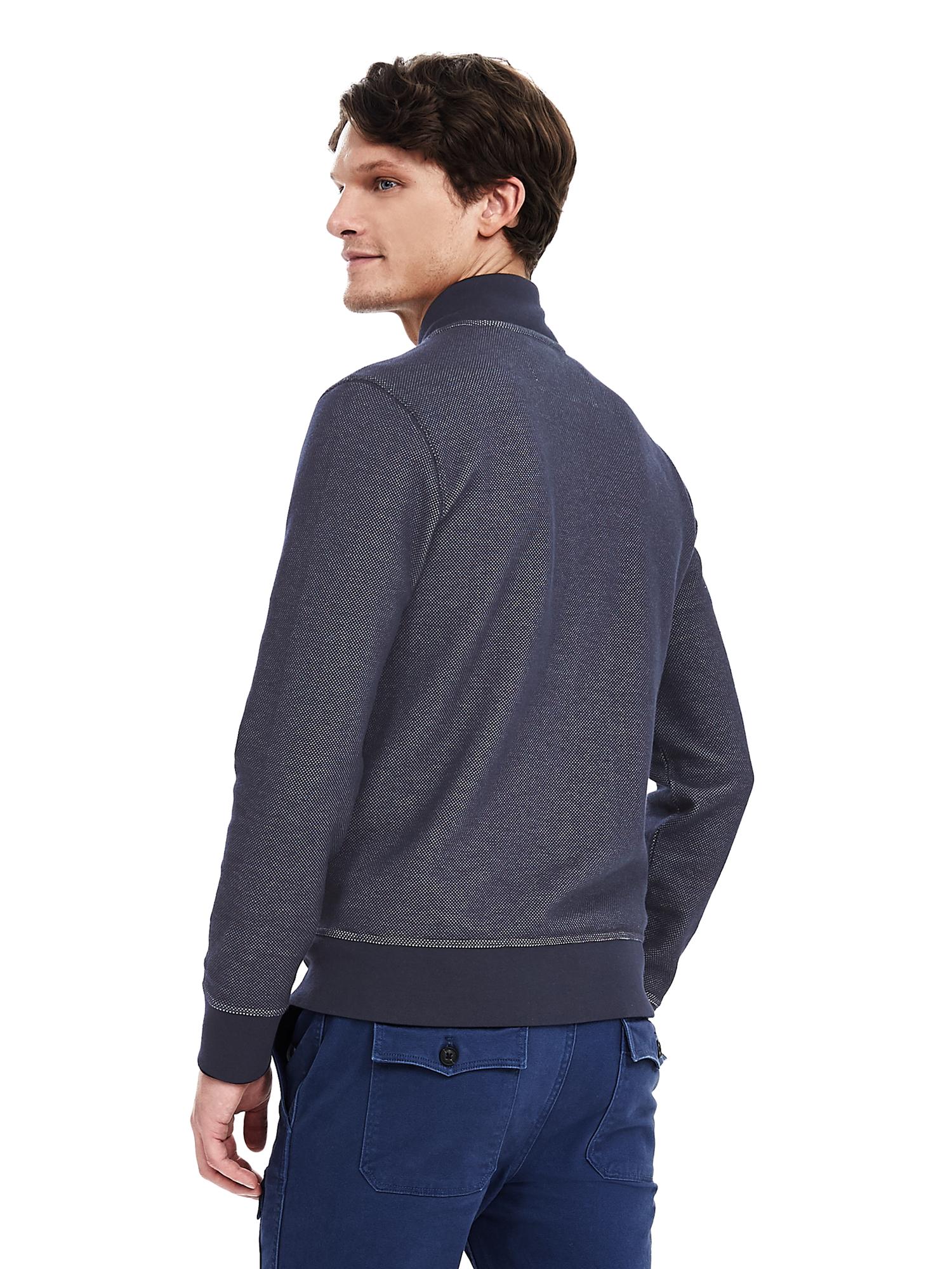 Textured Knit Bomber Jacket | Banana Republic