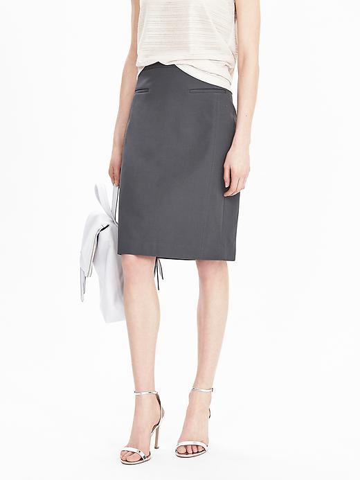 Bi-Stretch Pencil Skirt | Banana Republic