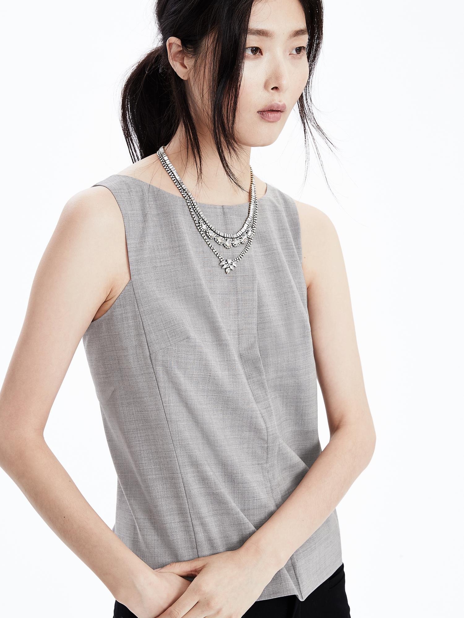 Lightweight Wool Shell | Banana Republic