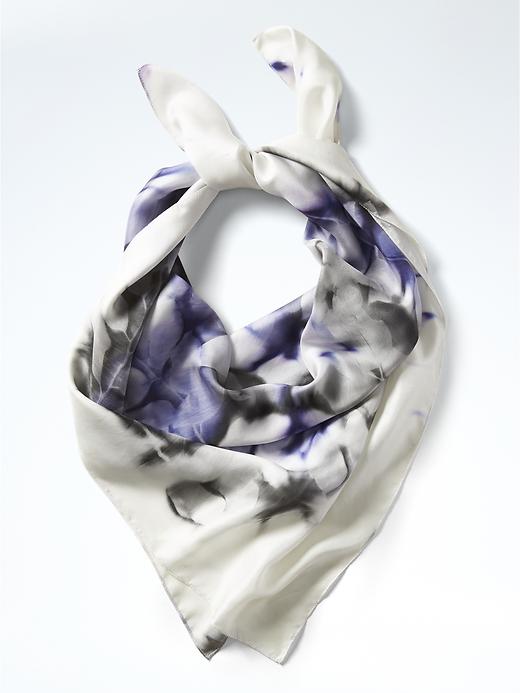 Piece & Co. Square Sun-Dyed Silk Scarf | Banana Republic