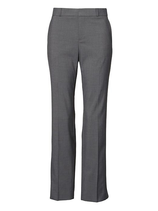 Ryan Slim Straight-Fit Luxe Twill Vented Hem Pant | Banana Republic