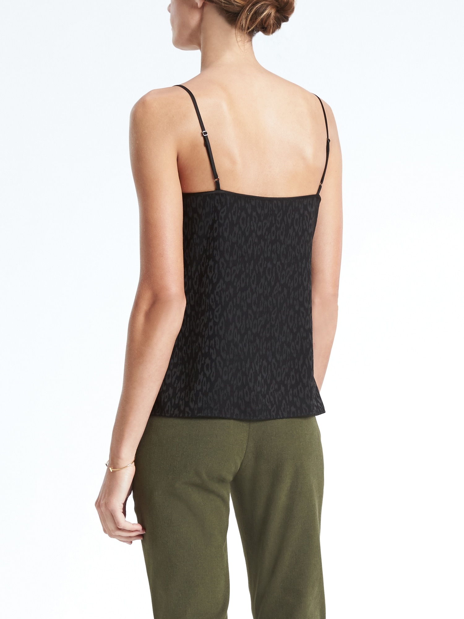 Animal-Print Essential Cami | Banana Republic
