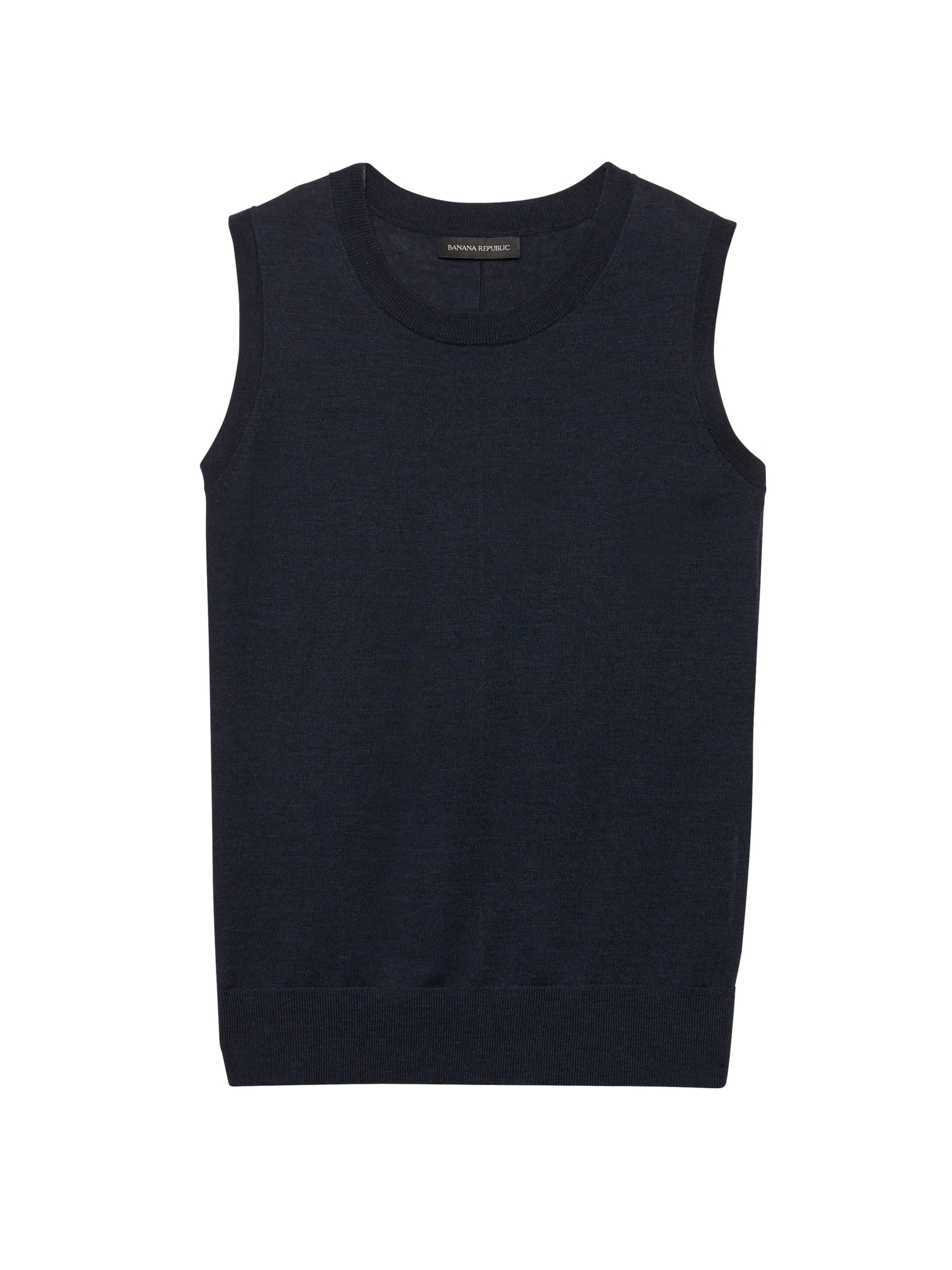 Machine-Washable Merino Sweater Shell | Banana Republic