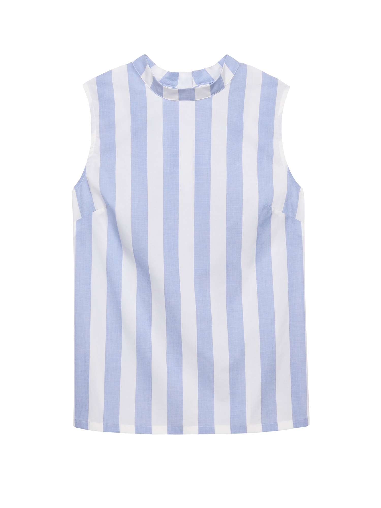 Petite Stretch Cotton Button-Back Tank | Banana Republic