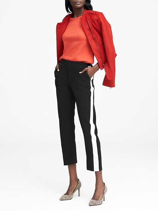 LIFE IN MOTION Avery Straight-Fit Packable Performance Ankle Pant ...