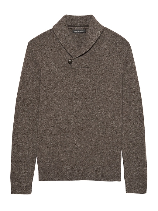 Italian Merino Shawl-Collar Sweater | Banana Republic
