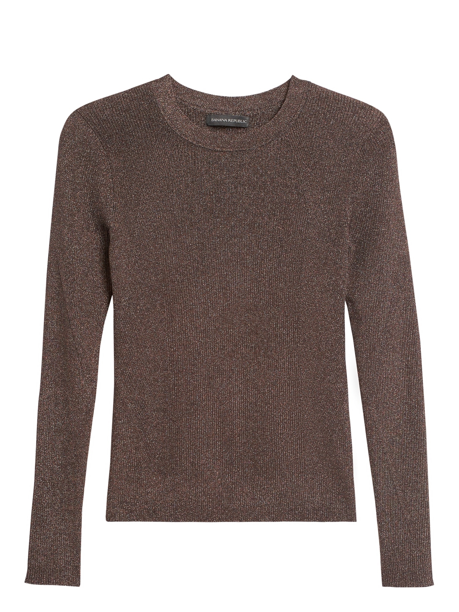 Metallic Sweater Top | Banana Republic