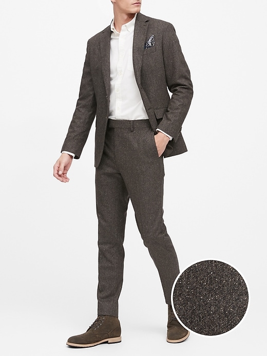 Slim Donegal Suit Jacket | Banana Republic