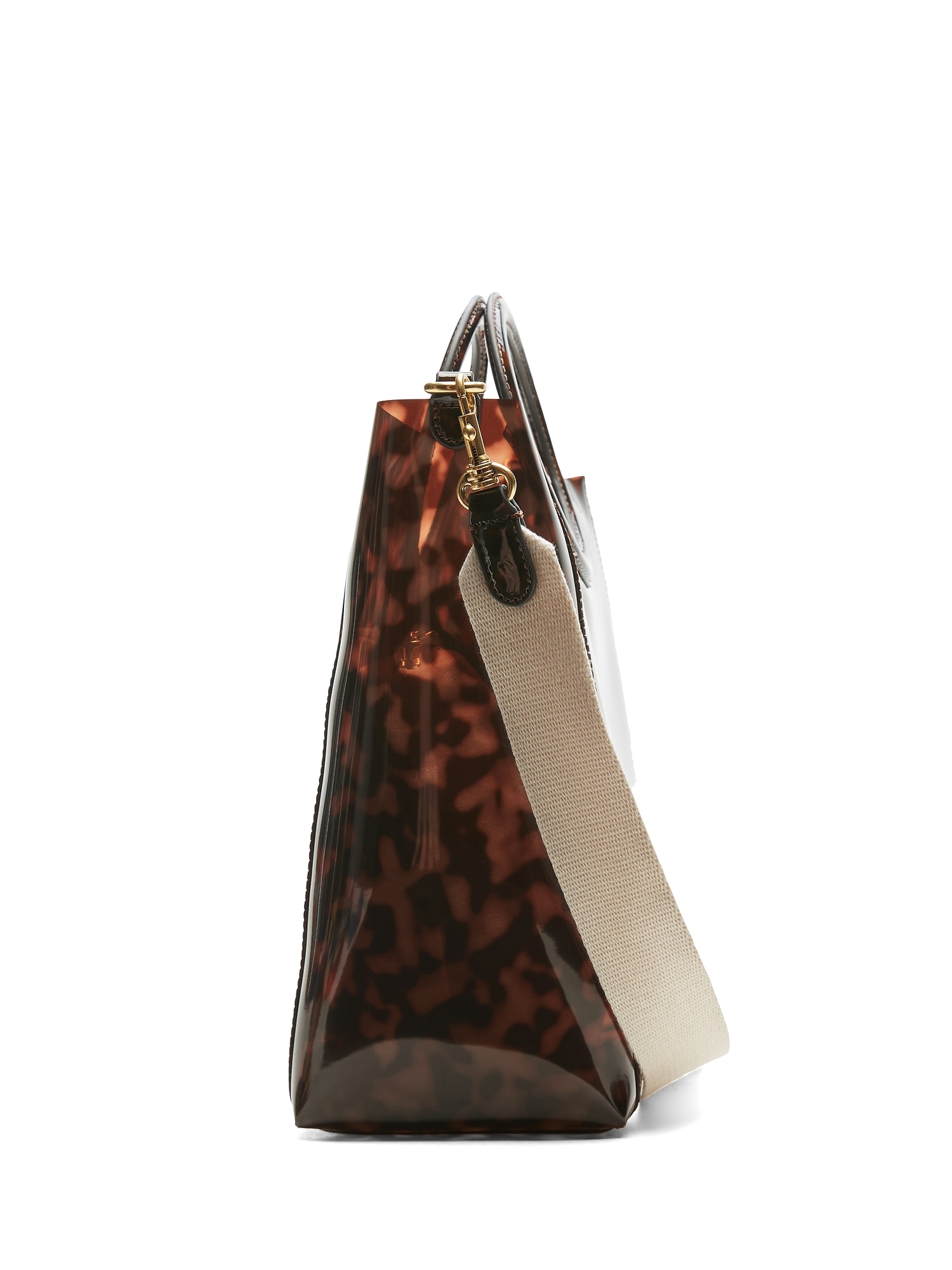 Tortoise PVC Tote | Banana Republic