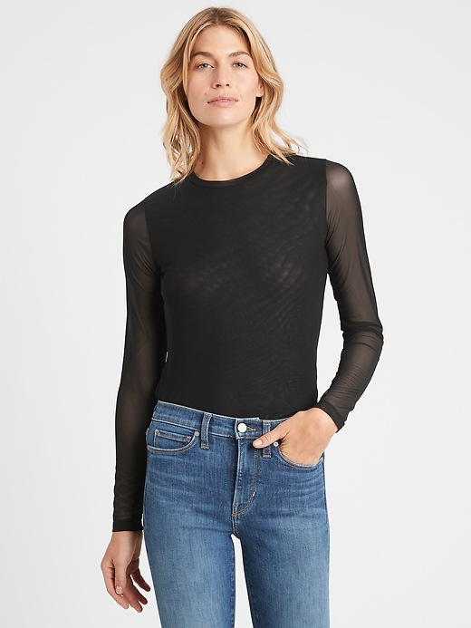 Mesh Top | Banana Republic