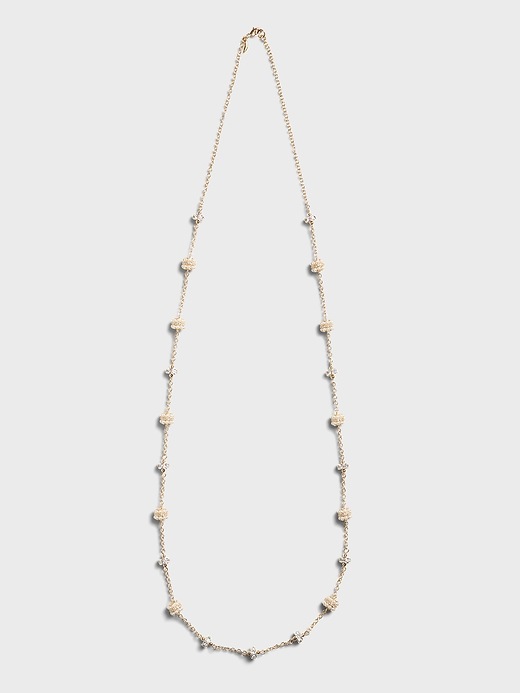 Pearl Station Necklace | Banana Republic