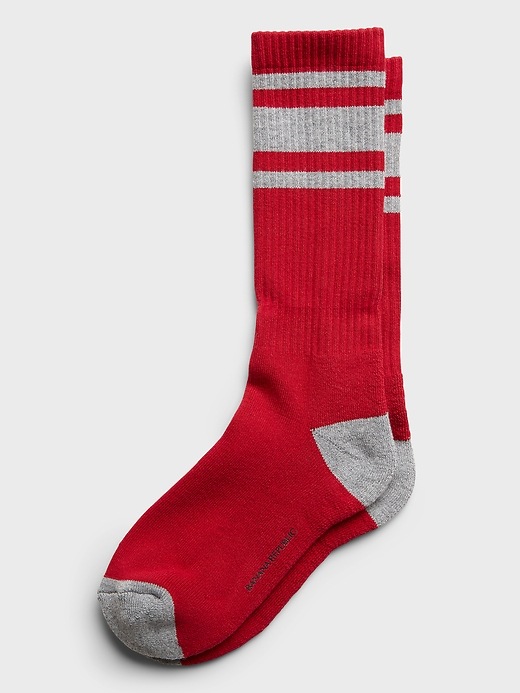 Stripe Athletic Sock with COOLMAX® Technology | Banana Republic