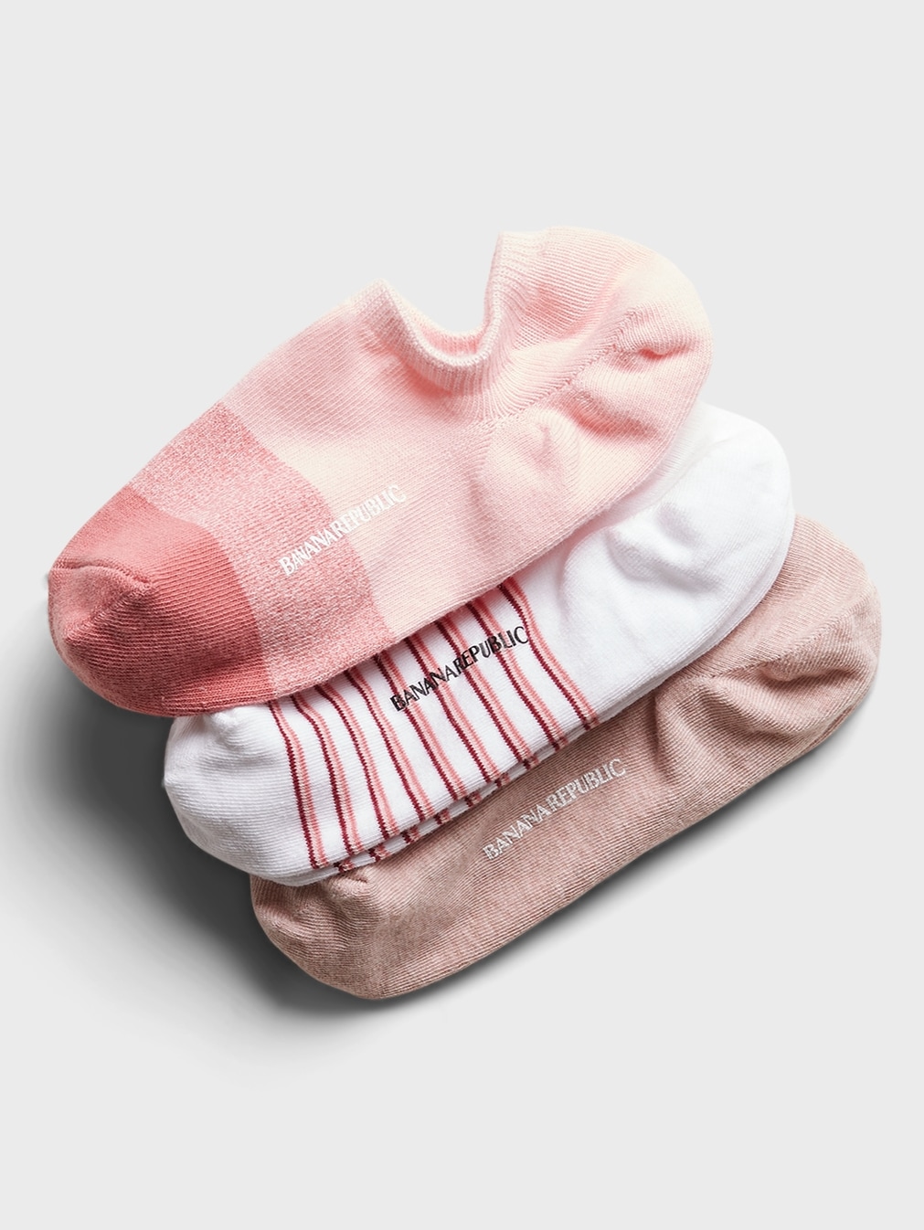 Colorblock No Show Sock 3-Pack | Banana Republic