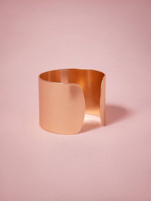 Wide Metal Cuff | Banana Republic