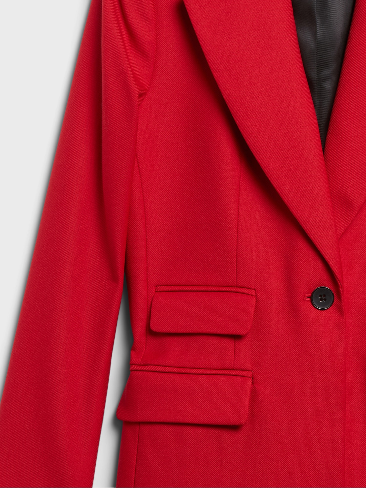 Sculpted Wool Blazer | Banana Republic