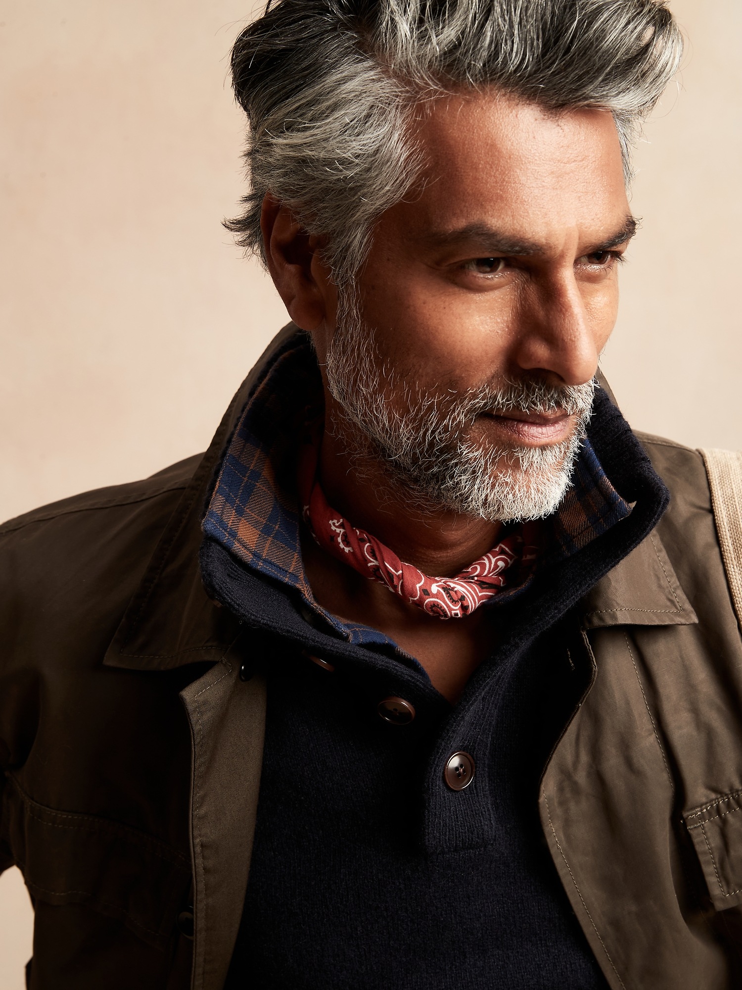 Italian Wool-Blend Mock-Neck Sweater | Banana Republic