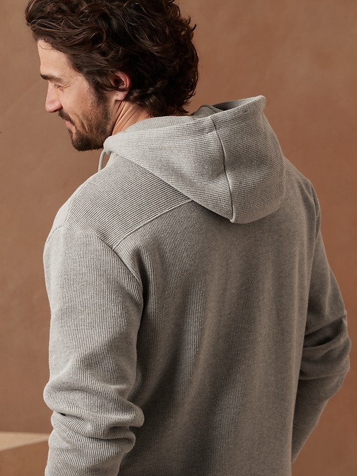 French Rib Hoodie | Banana Republic