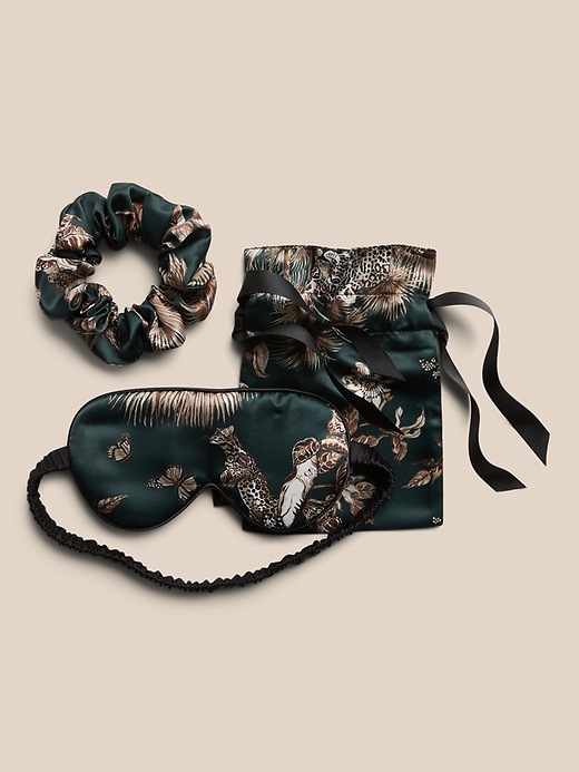 Satin Eye Mask & Scrunchie Set | Banana Republic