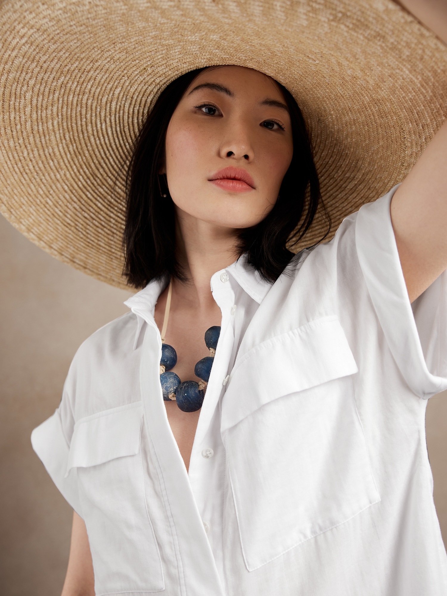 Utility Shirtdress Banana Republic utility-shirtdress-banana-republic