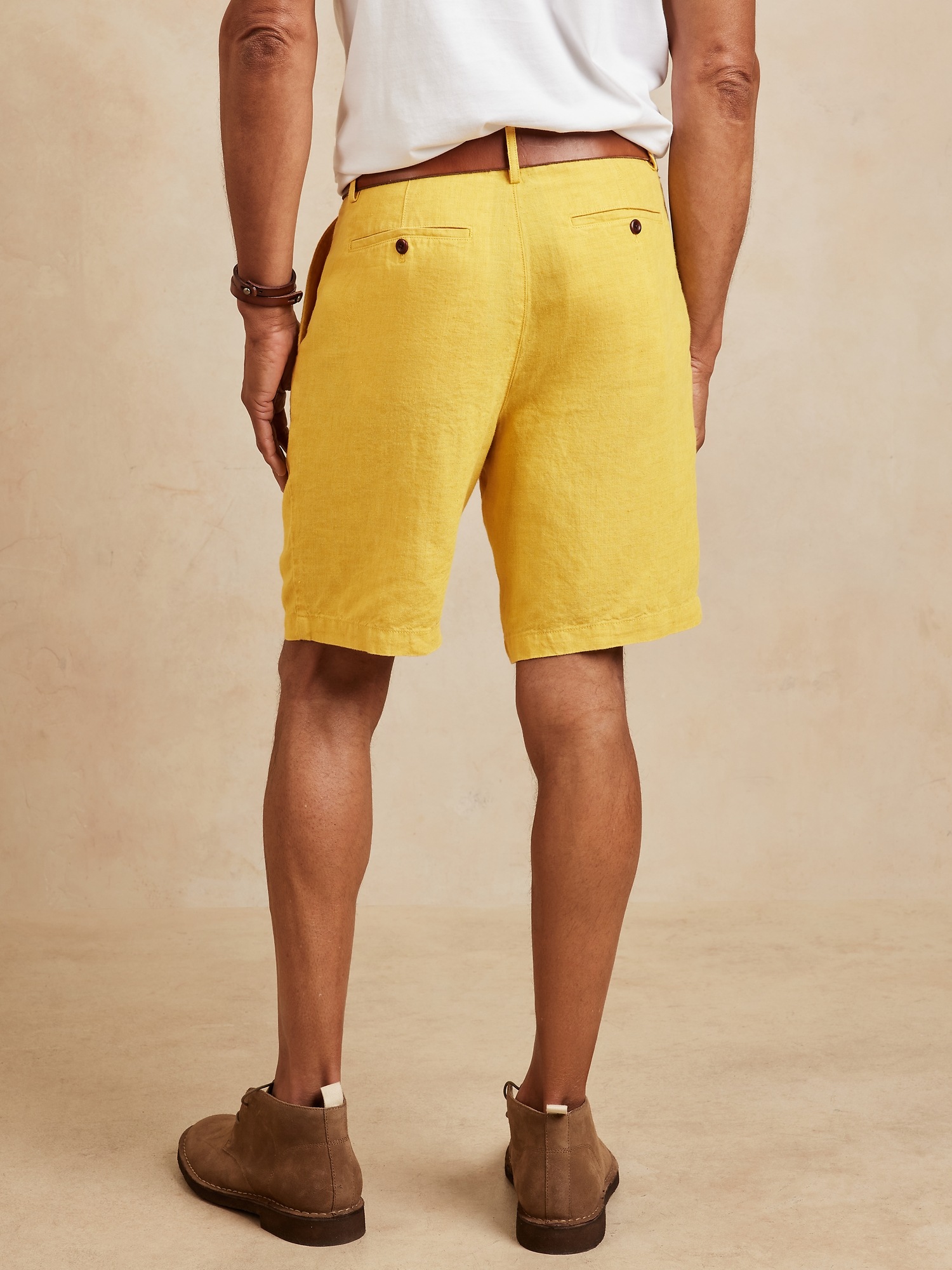 9" Lino Short | Banana Republic