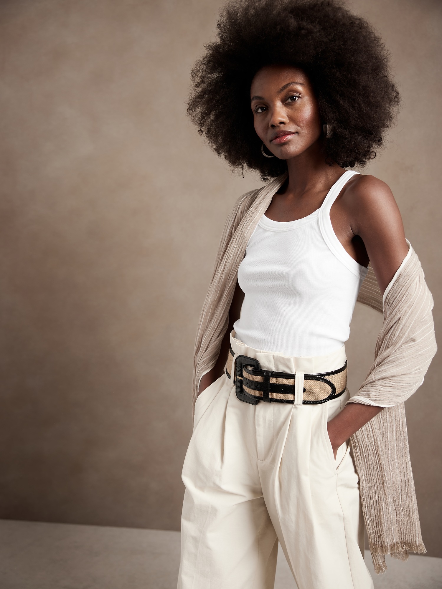 The Petite 90s Tank | Banana Republic