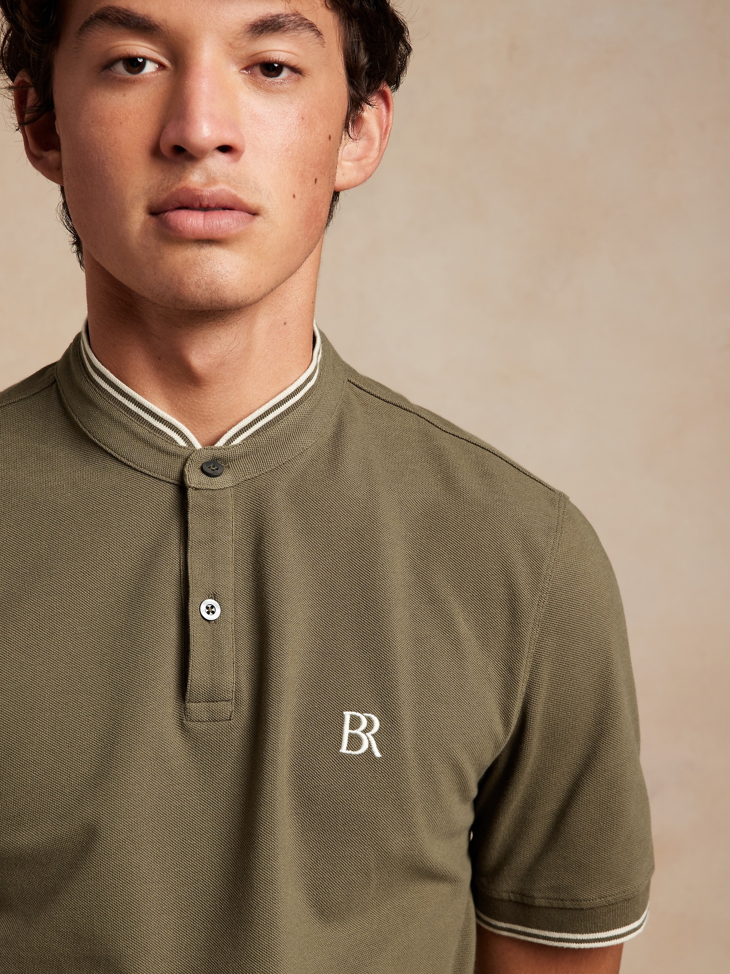 Pique Polo | Banana Republic