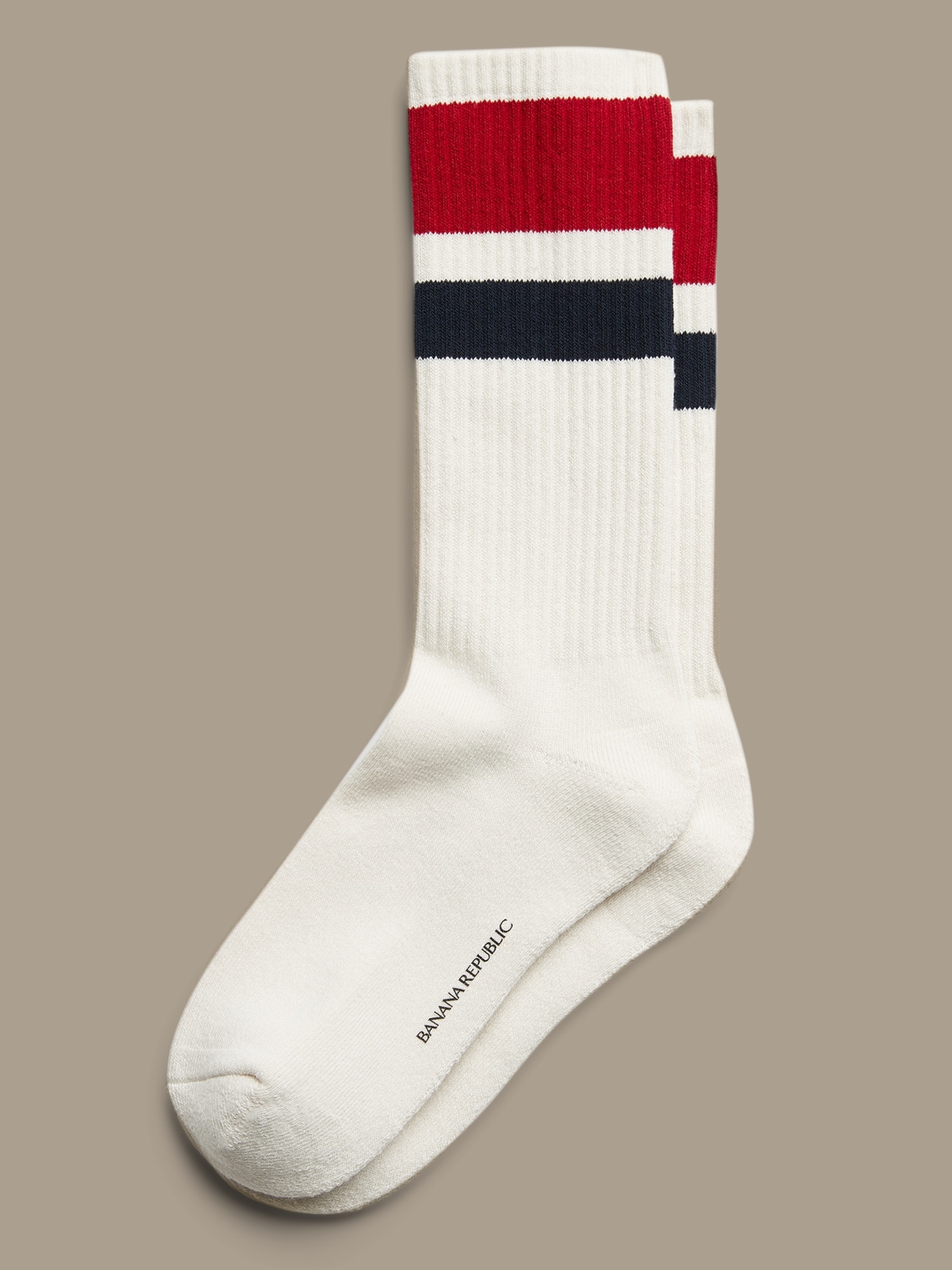 Two Tone Stripe Sock | Banana Republic