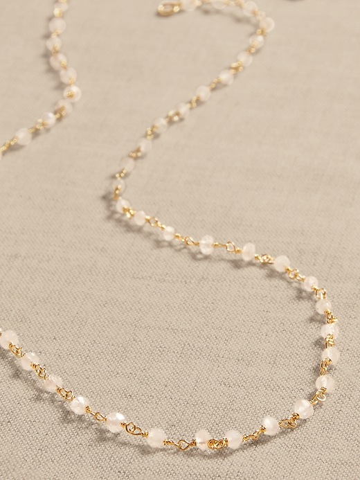 Gem Chain Necklace | Aureus + Argent | Banana Republic