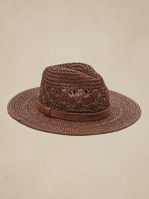 Open Straw Fedora | Banana Republic