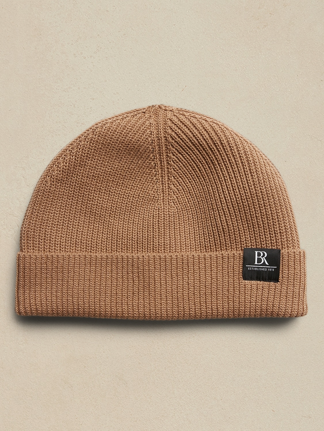 Ribbed Cotton Beanie | Banana Republic