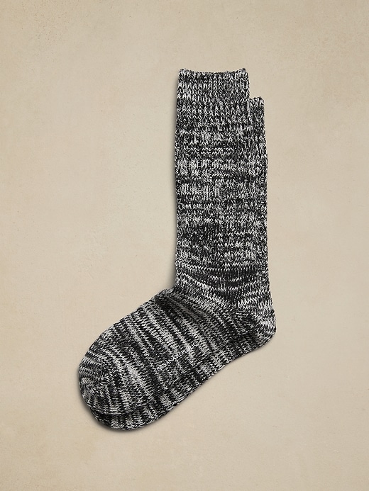 Marled Boot Sock | Banana Republic