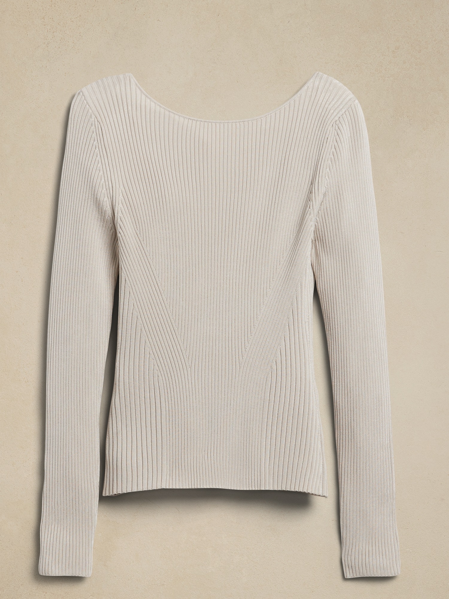Ines Scoop-Back Sweater | Banana Republic
