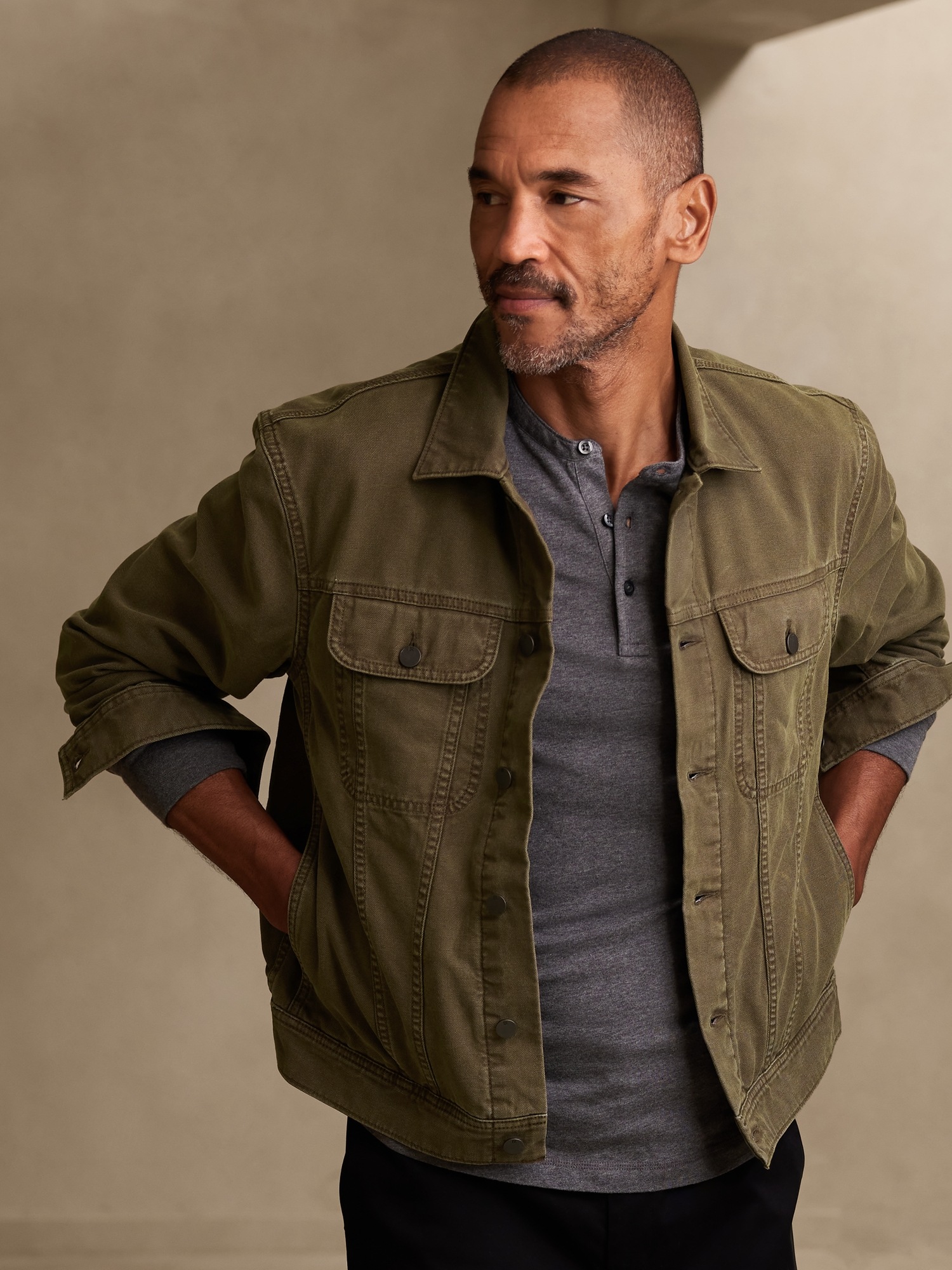 Authentic Canvas Trucker Jacket Banana Republic Authentic Canvas Trucker Jacket Banana Republic