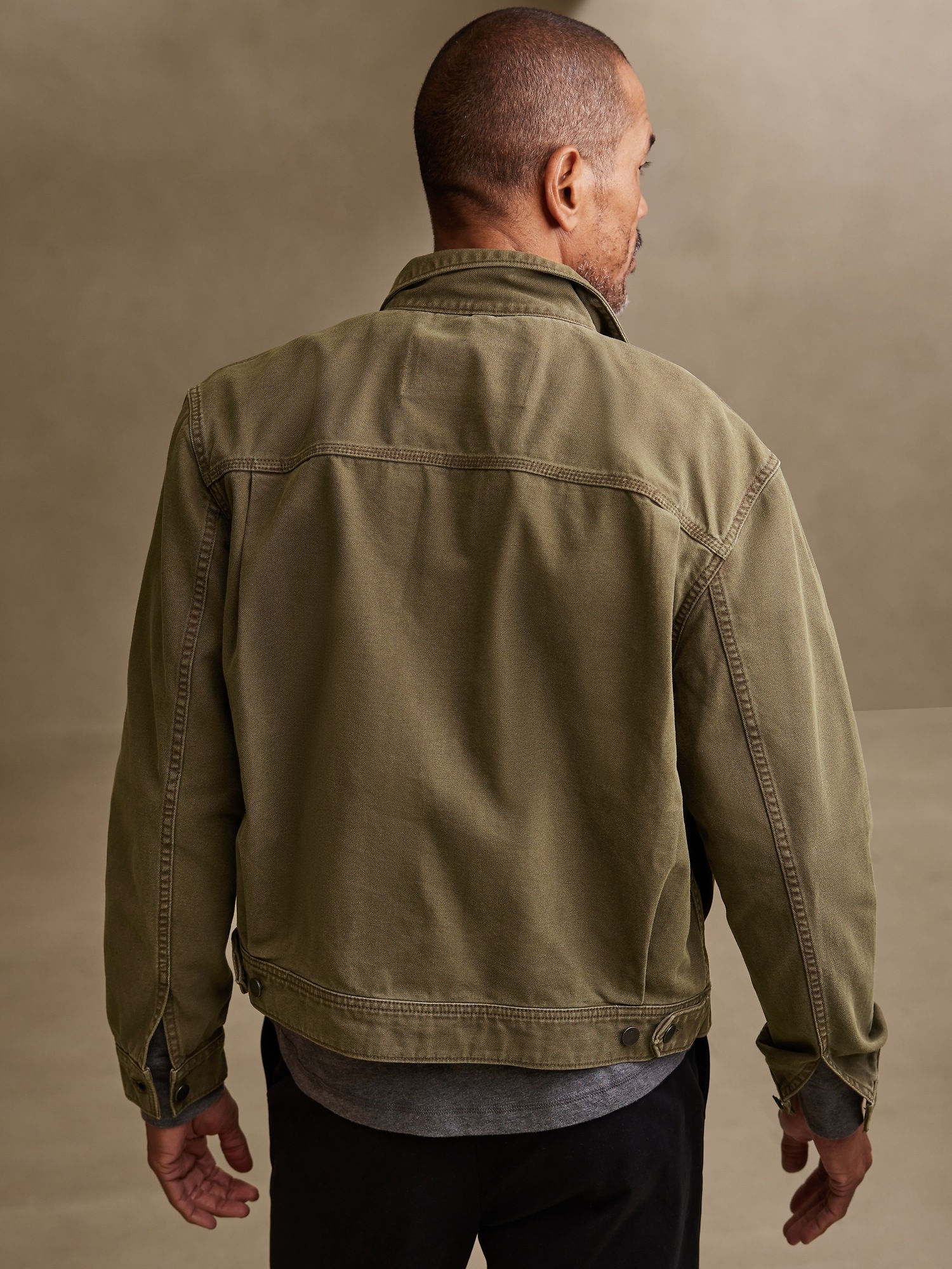 Authentic Canvas Trucker Jacket Banana Republic Authentic Canvas Trucker Jacket Banana Republic