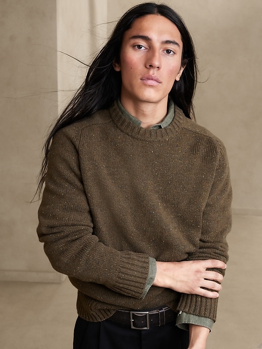 BR ARCHIVES Donegal Sweater | Banana Republic