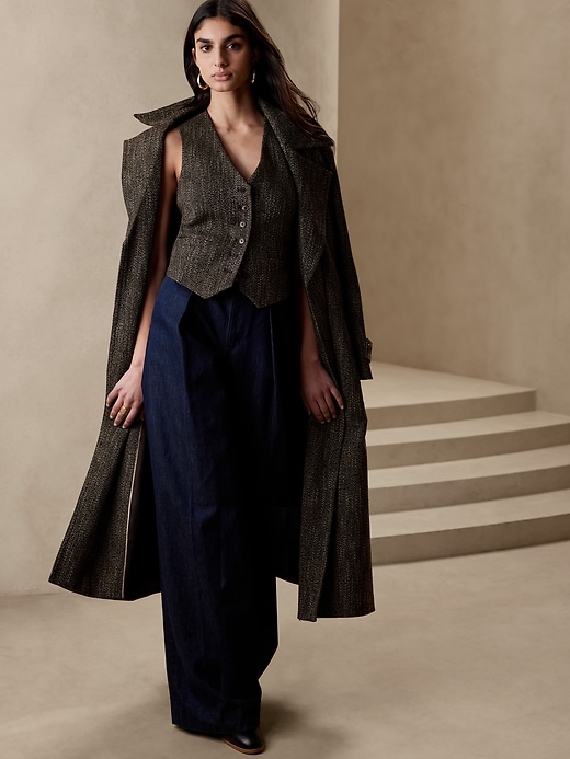 Kit Tweed Vest | Banana Republic