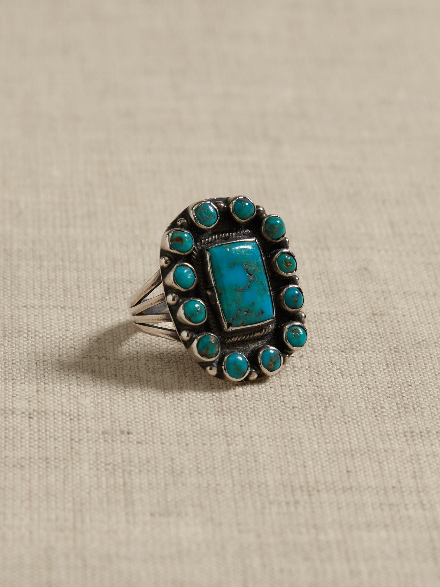 Turquoise Multi-Stone Ring | Turquoise Collection | Banana Republic