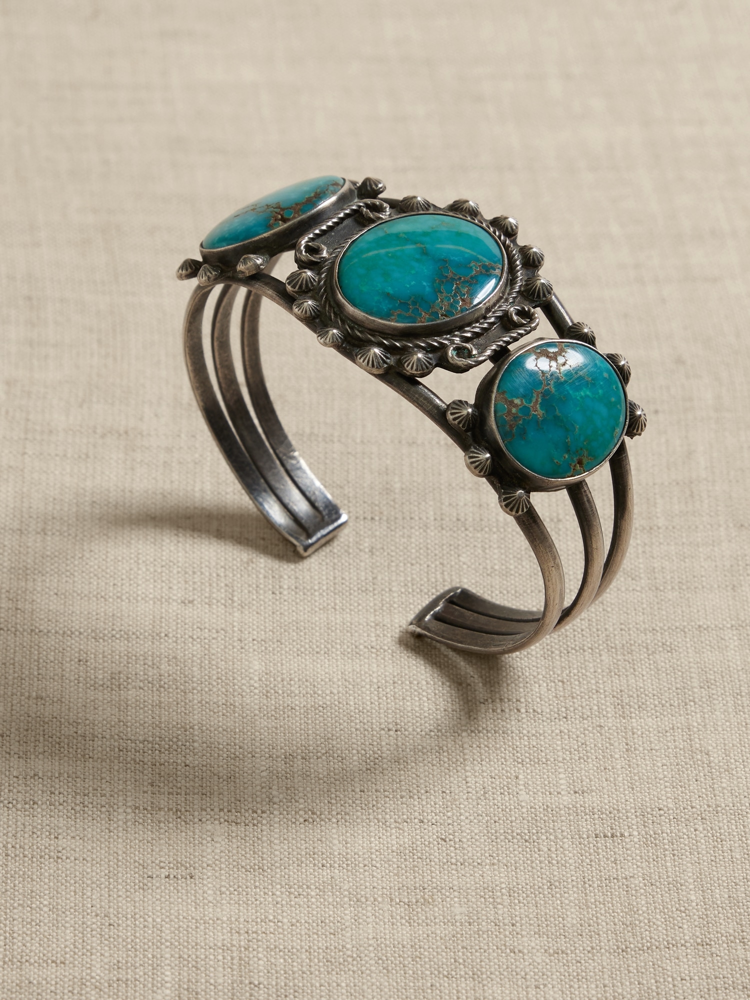 Turquoise Tri Stone Bracelet Ix | Turquoise Collection | Banana Republic