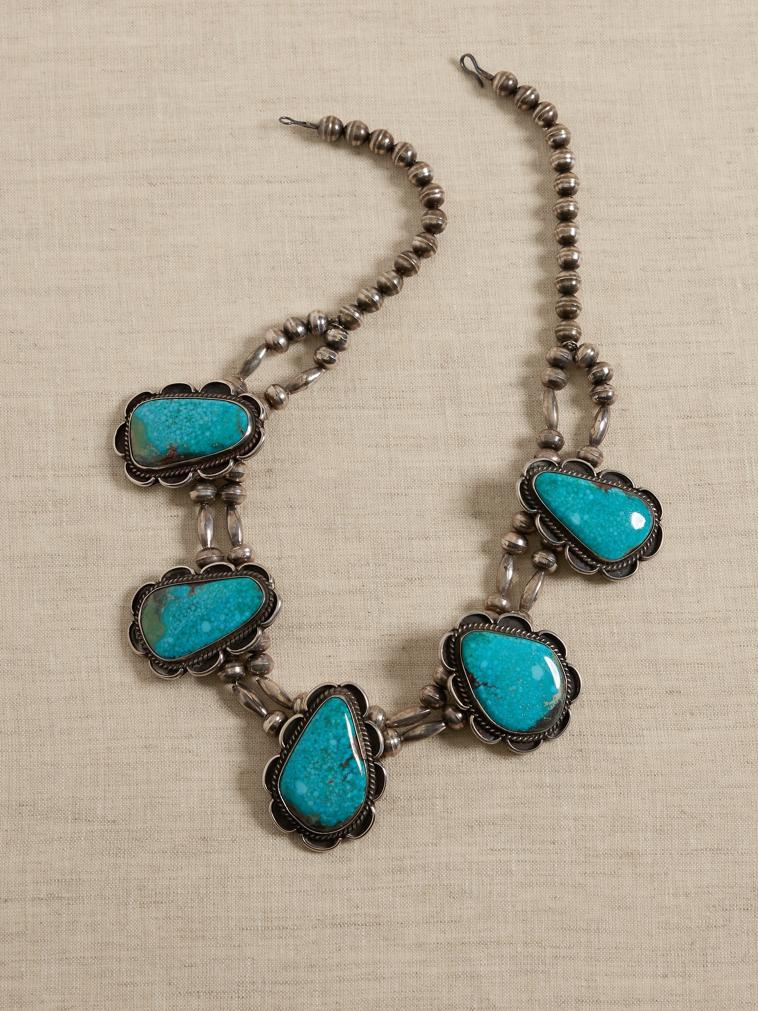 Turquoise Five-Stone Necklace | Turquoise Collection | Banana Republic