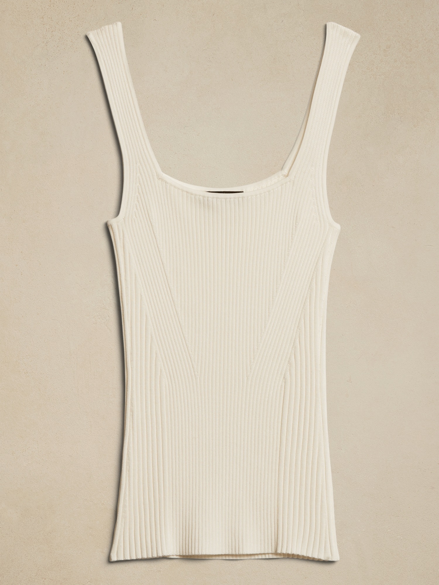 Hayden Square-Neck Tank | Banana Republic