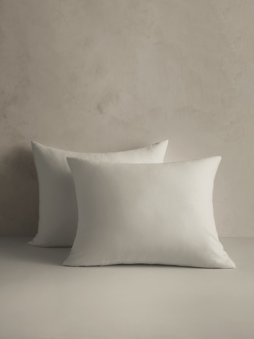 Washed Linen-Cotton Shams | Banana Republic