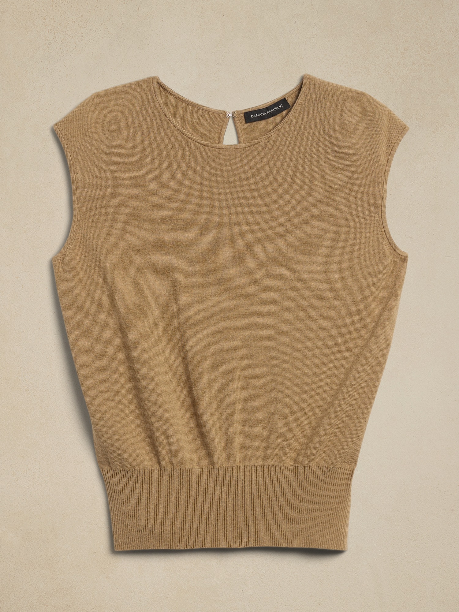 Elsa Drape-Back Top | Banana Republic