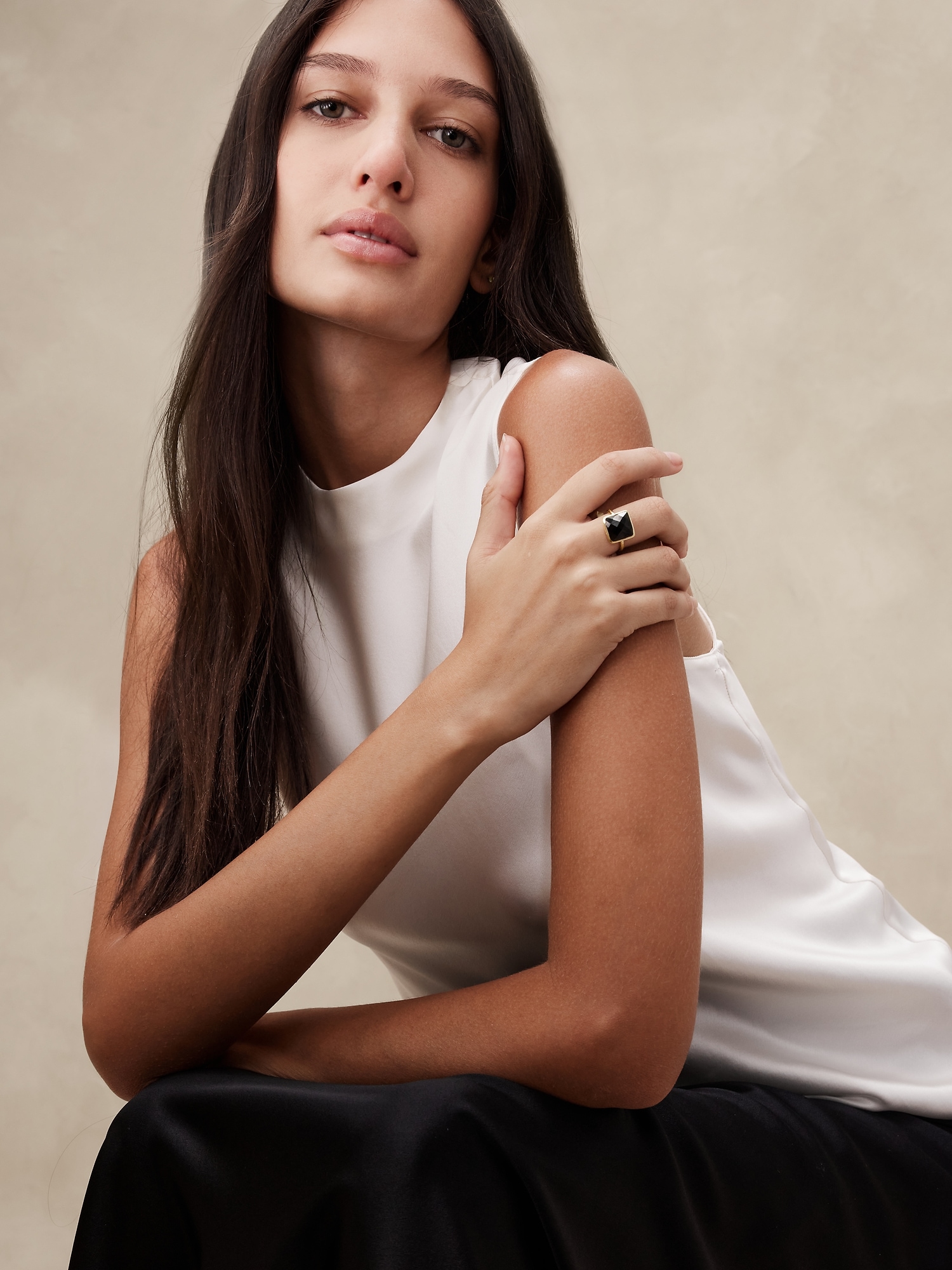 Square Facet Ring by Aureus + Argent | Banana Republic