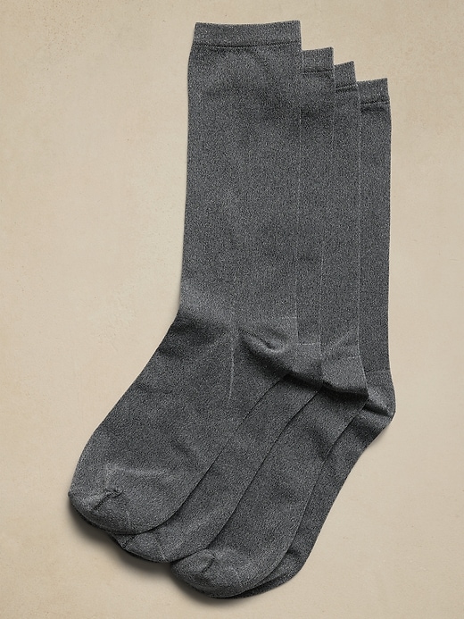 Lustro Metallic Sock 2-Pack | Banana Republic
