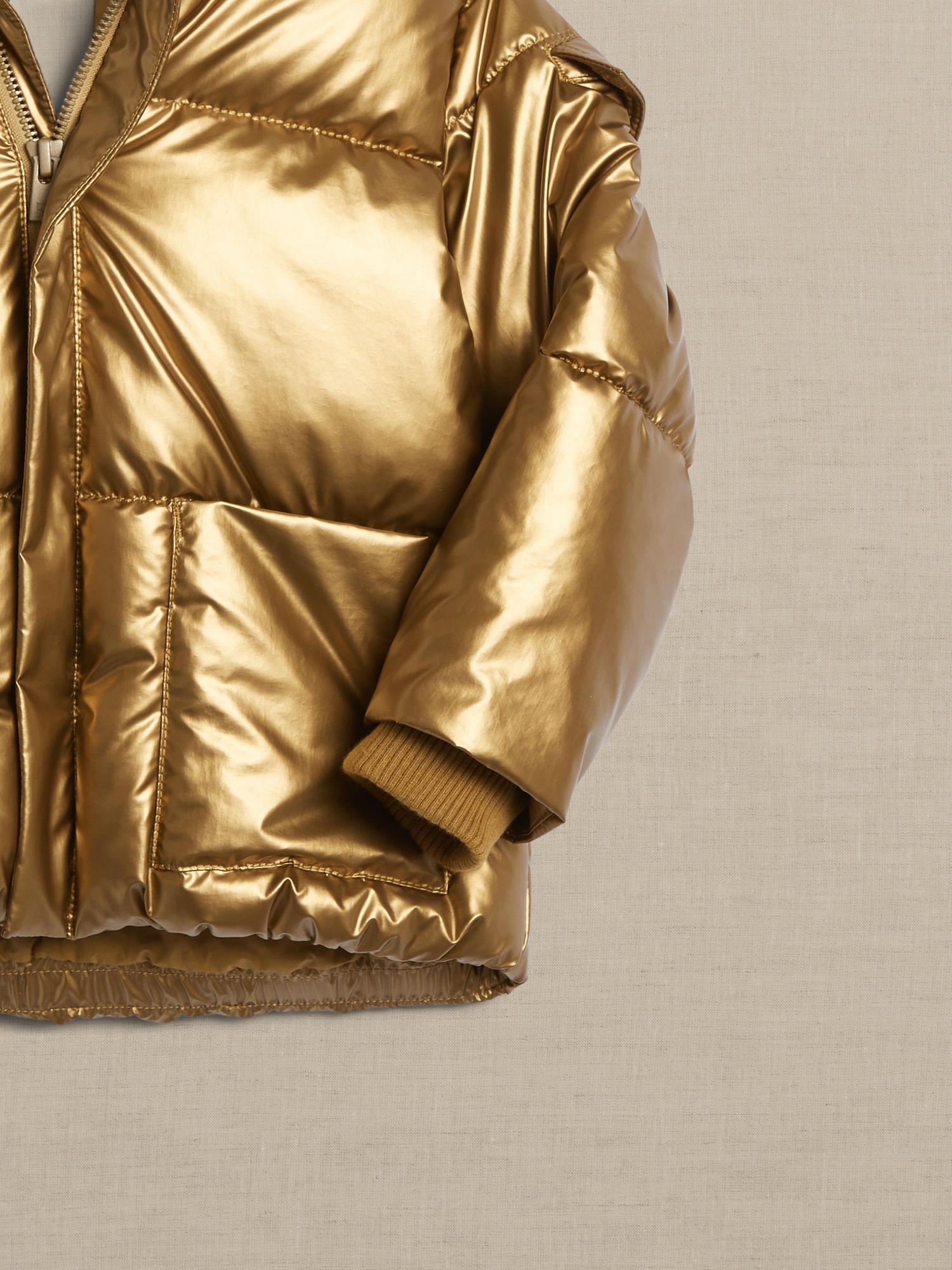Metallic Puffer for Baby + Toddler | Banana Republic