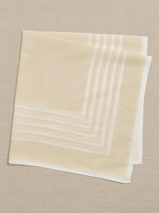 Summer Stripe Cotton Bandana | Banana Republic