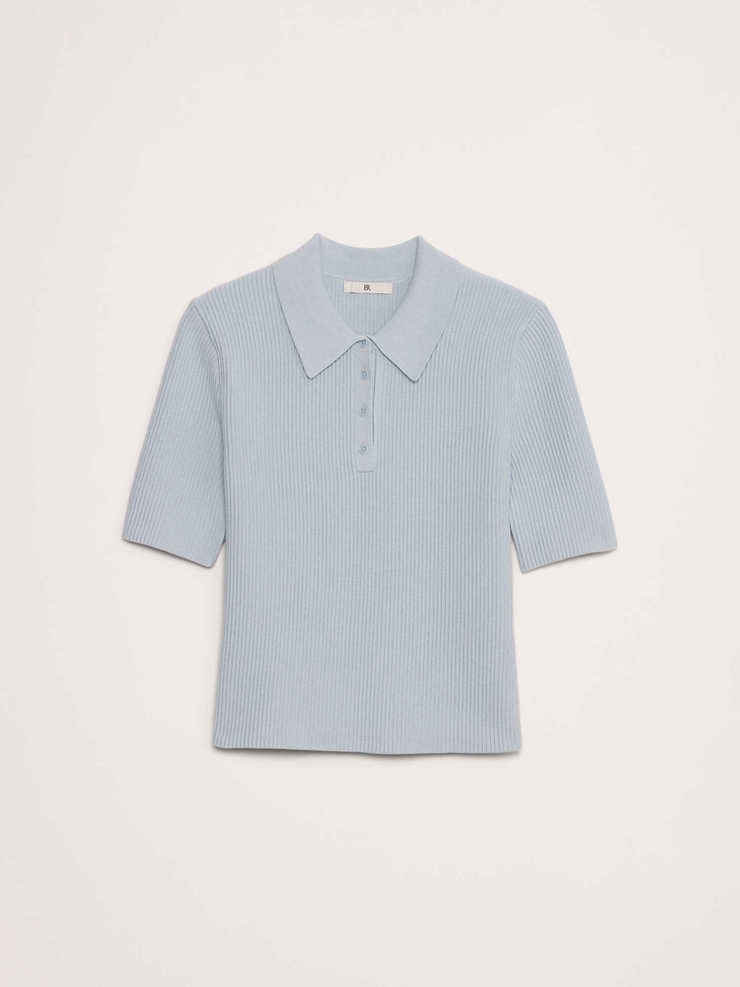 Sculpted Cropped Polo | Banana Republic