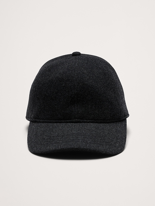 Melton Wool-Blend Baseball Cap by Crown Cap | Banana Republic