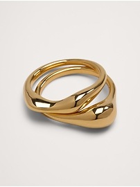 Sculpted Stacking Rings | Banana Republic