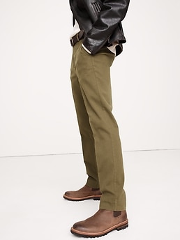 Slim Brushed Stretch Chino | Banana Republic